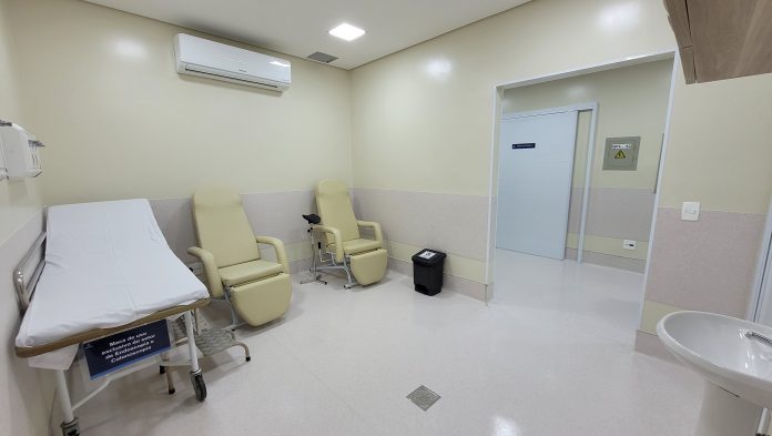 Nova Endoscopia tem espaço maior, duas salas de exames e leitos de ...