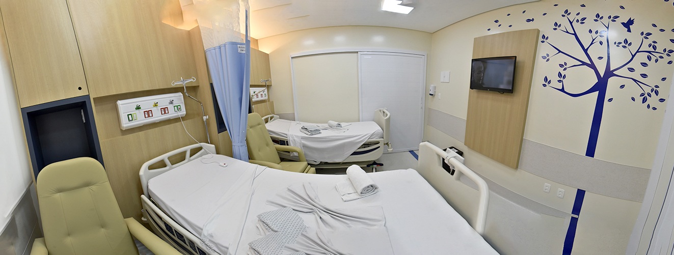 Hospital São Vicente conclui melhorias em 21 quartos para uso da ...